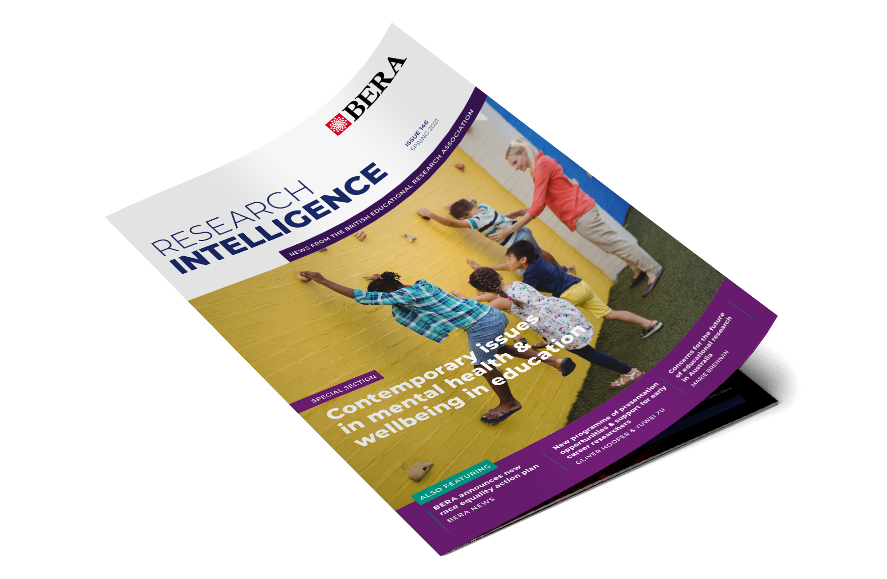 Magazine creation for BERA Research Intelligence magazine