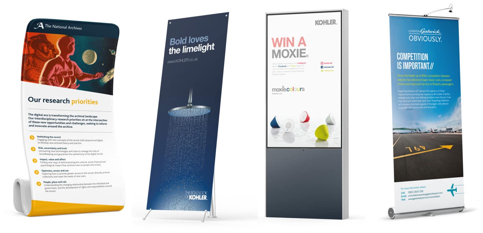 Pop up banner design - quick turnaround, killer creative: your banners pop!