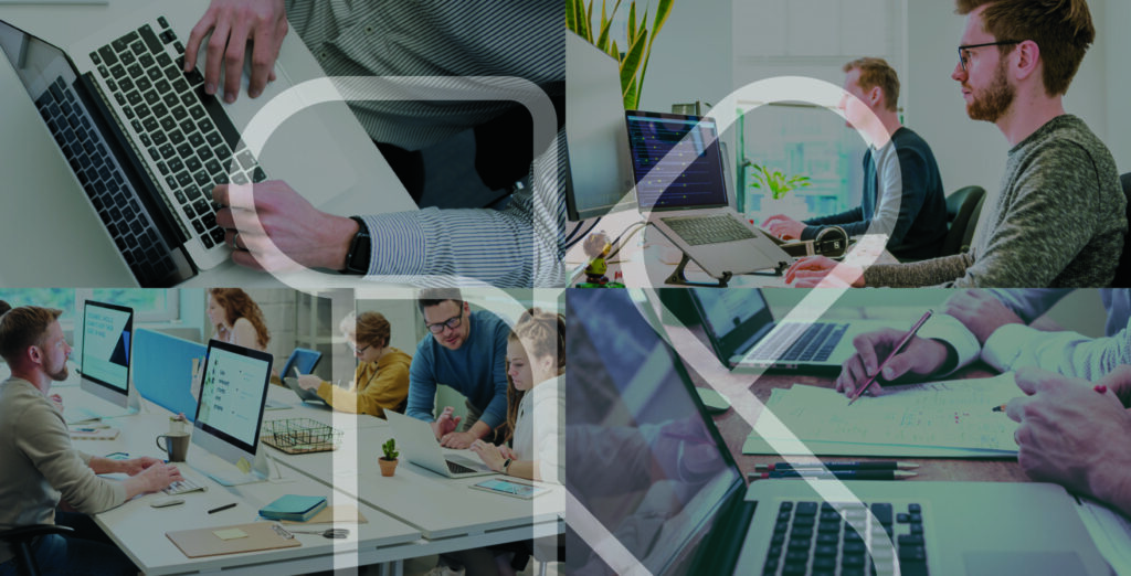 Techknowledge logo design for IT and marketing blog.