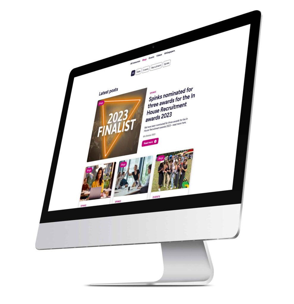 Spinks On Site bespoke WordPress site - Bespoke WordPress