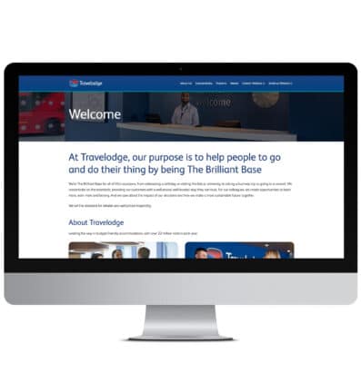 Design and Build of Travelodge's Corporate website.