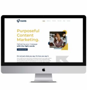 Small bespoke WordPress design and build for Content Creators